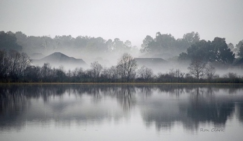 Lake Miona on a foggy morning - Villages-News.com